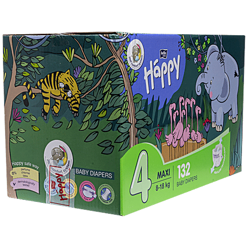 Buy Bella Diapers - 4 Maxi, 8-18 kg, Flexi Fit, Air Flow Technology ...