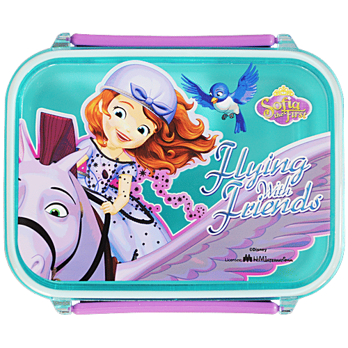 Buy Hm International Disney Sofia The First Plastic Lunch Box/Tiffin ...