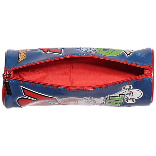 Buy Hm International Marvel Spider Man Round Shaped Pencil Bag Pouch ...