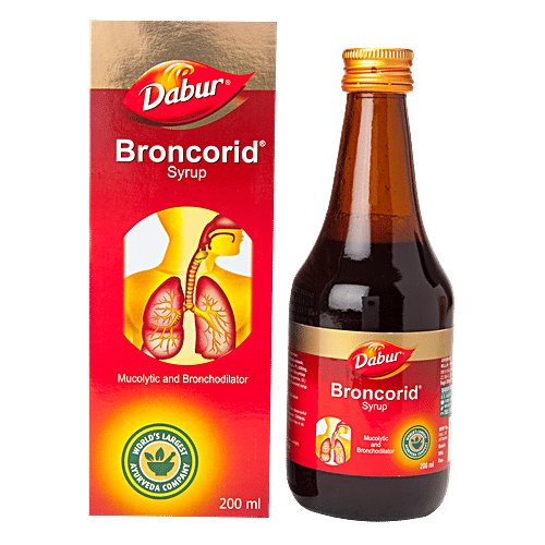 Buy Dabur Broncorid Syrup Online at Best Price of Rs 150 - bigbasket