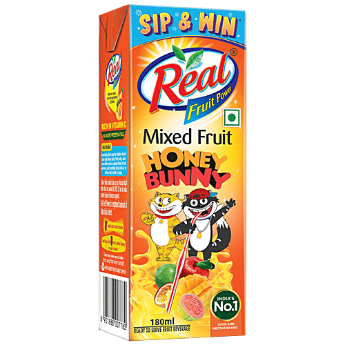 Buy Real Fruit Power Juice - Mixed Fruit, Honey Bunny Online at Best ...