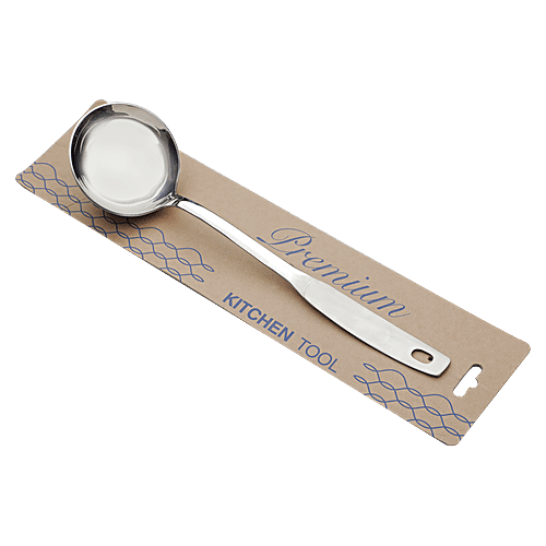 Buy BB Home Stainless Steel Dal/Gravy Ladle - Medium, Premium Gem ...