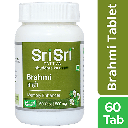 Buy Sri Sri Tattva Brahmi Tablet - Memory Enhancer, 500mg Online at ...