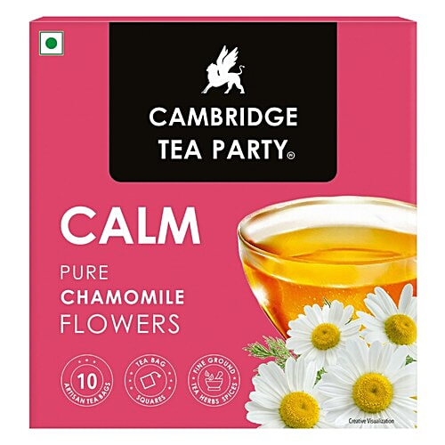 Buy Cambridge Tea Party Calm, Pure Chamomile Flower, Infusion Tea ...
