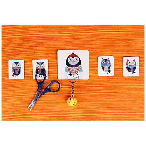 Buy BB Home Plastic Hook/ Hanger Card - Self Adhesive/ Stickable, BH105 ...