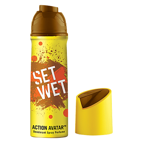 Buy Set Wet Action Avatar Deodorant & Body Spray Perfume For Men Online ...