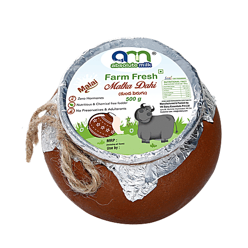 Buy Absolute Milk Matka Dahi - Malai Online at Best Price of Rs null ...