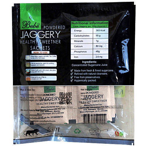 Buy Bebe Jaggery Sachets Online at Best Price of Rs 65 - bigbasket