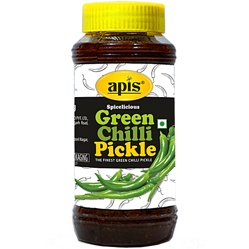 Buy Apis Green Chilli Pickle Online at Best Price of Rs 90 - bigbasket