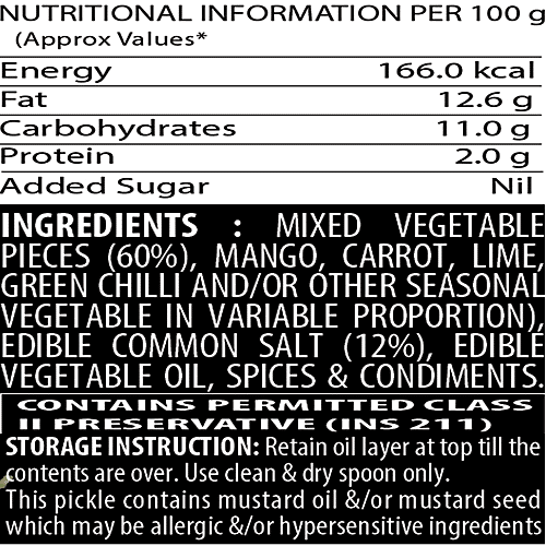 Buy Apis Spicelicious Mixed Veggies Pickles Online at Best Price of Rs ...