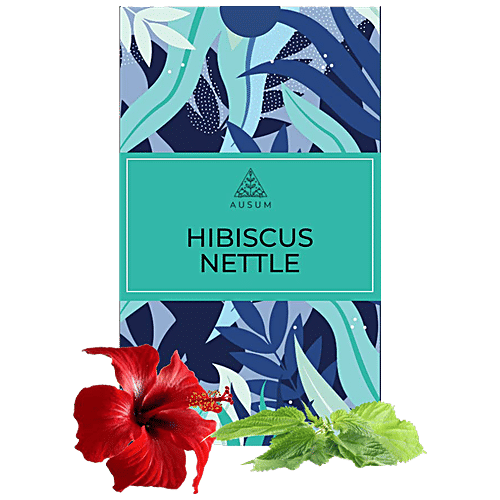 Buy Ausum Tea Hibiscus & Nettle Tea Online at Best Price of Rs 299 ...