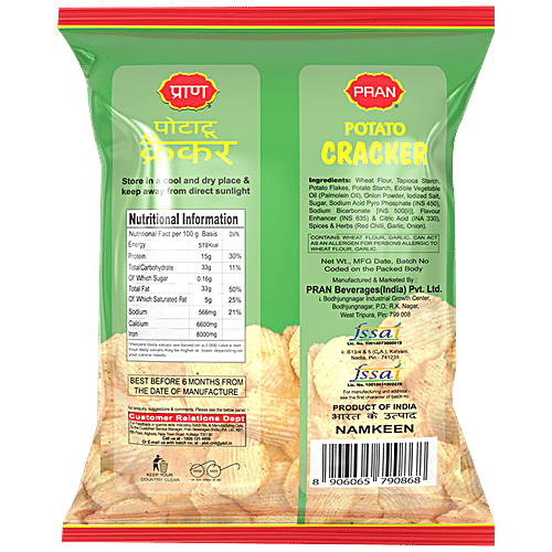 Buy PRAN Potato Crackers Online at Best Price of Rs 20 - bigbasket