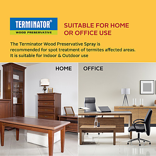 Buy Terminator Termite Killer Spray - Borer, Insect Repellant, Eco ...