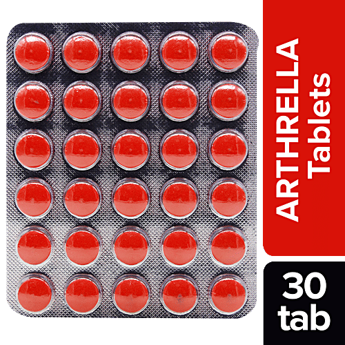 Buy Charak ARTHRELLA Tablets - Herbal Support For Rheumatoid Arthritis ...