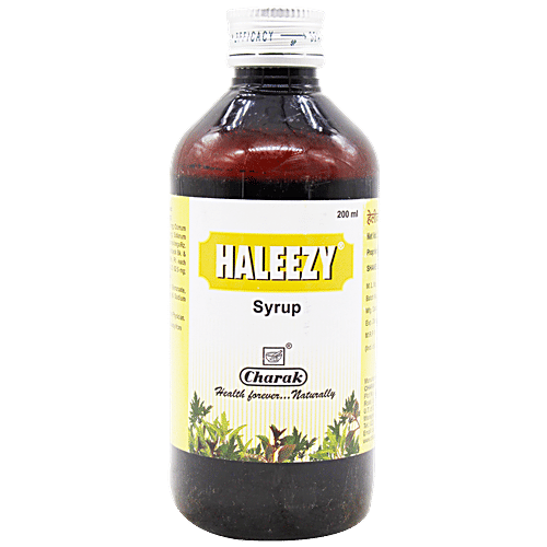 Buy Charak HALEEZY Syrup - Helps Support Bronchial Health Online at ...