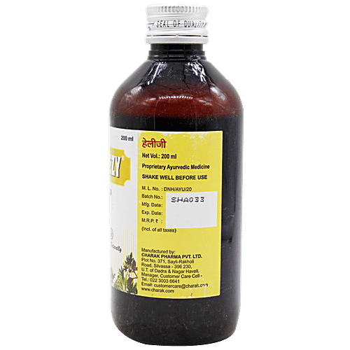 Buy Charak HALEEZY Syrup - Helps Support Bronchial Health Online at ...