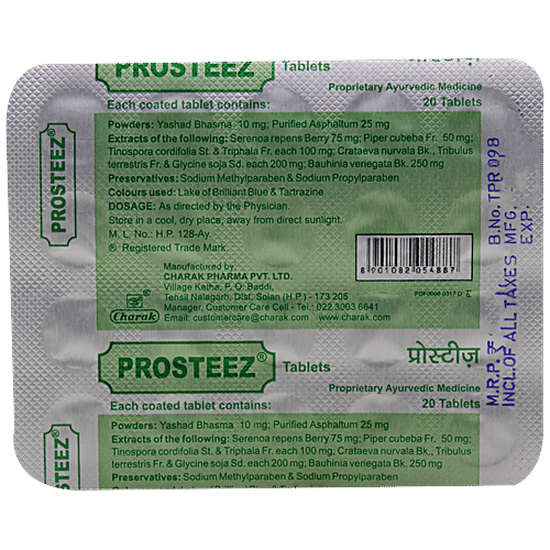 Buy Charak PROSTEEZ Online at Best Price of Rs 138 - bigbasket