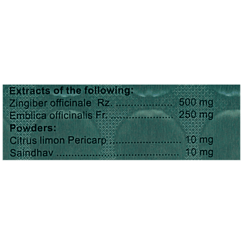 Buy Charak VOMITEB Tablet - Safe & Effective Herbal Antinauseant ...