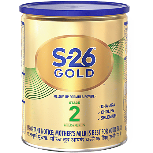 Buy S-26 Gold Follow-up Formula Powder - Stage 2, After 6 Months, DHA ...