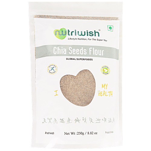 Buy Nutriwish Chia Seeds Flour Online at Best Price of Rs 300 - bigbasket