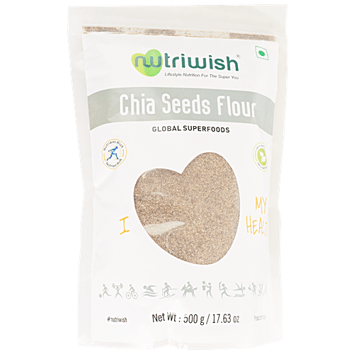 Buy Nutriwish Chia Seeds Flour Online at Best Price of Rs 500 - bigbasket