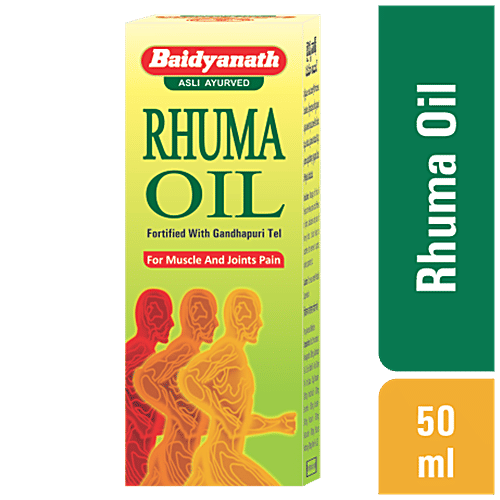 Buy Baidyanath Rhuma Oil - For Pain Relief Online at Best Price of Rs ...