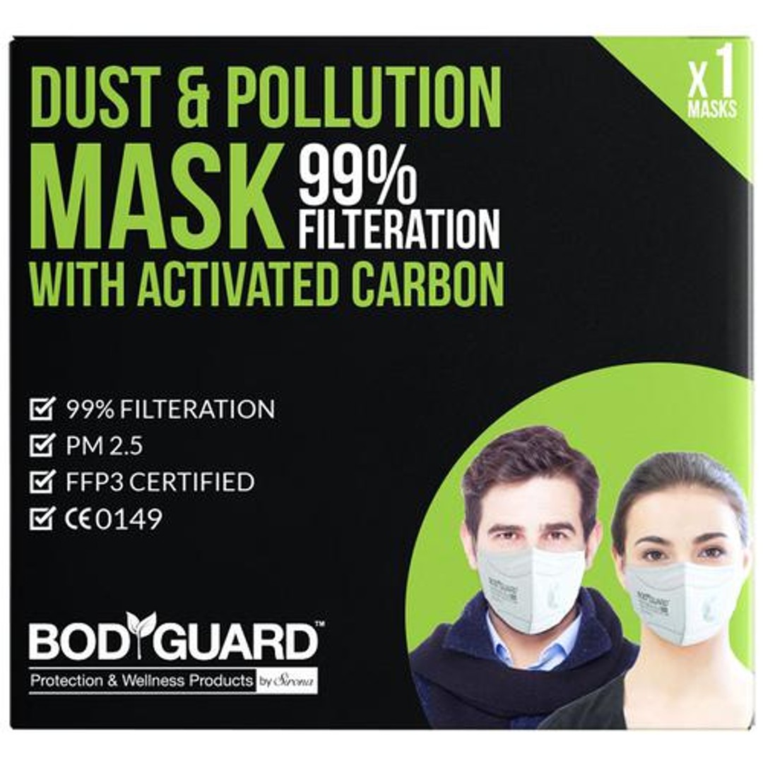 Buy Bodyguard PM 2.5 Anti Dust & Pollution Face Mask - With Exhalation ...