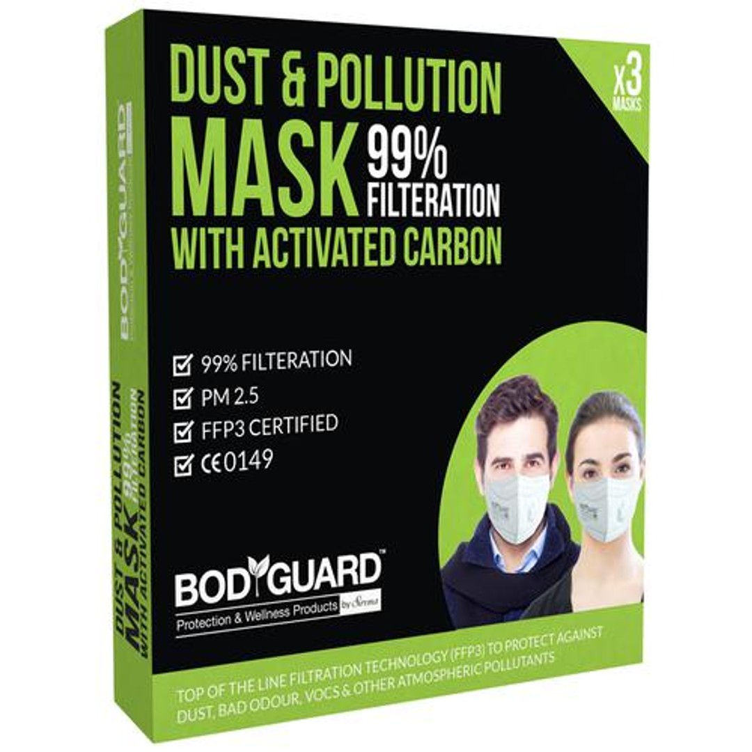 Buy Bodyguard PM 2.5 Anti Dust & Pollution Face Mask - With Exhalation ...