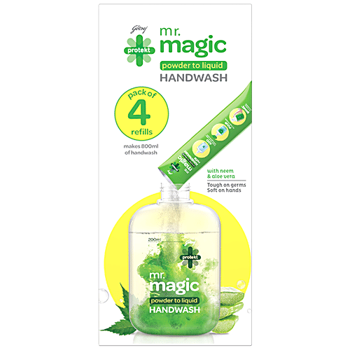 Buy Godrej Protekt Mr. Magic - Powder To Liquid Germ Protection ...