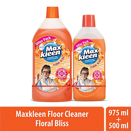 Buy Maxkleen Disinfectant Surface Cleaner - Floral Bliss, Kills 99.9% ...