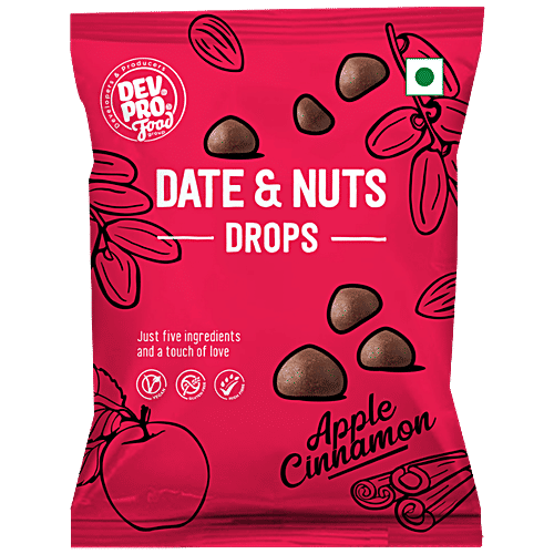 Buy Dev. Pro. Food Group Date & Nuts Drops - Apple Cinnamon Online at ...