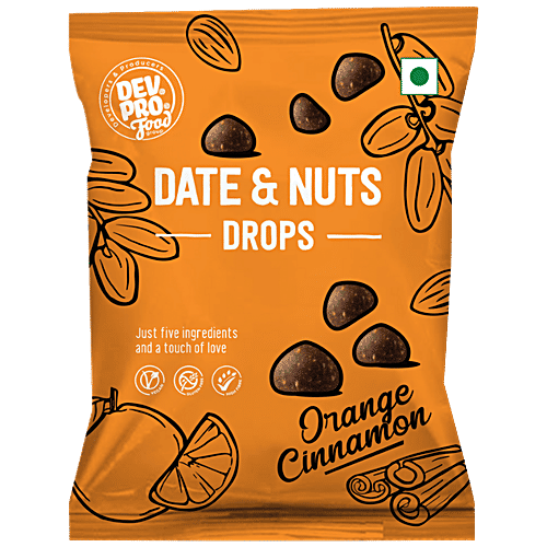 Buy Dev. Pro. Food Group Date & Nuts Drops - Orange Cinnamon Online at ...