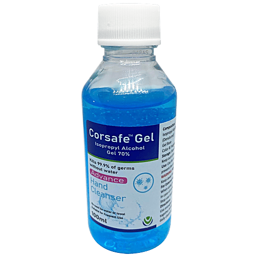 Buy Corsafe-E Advance Hand Cleanser - Alcohol Based, Kills 99.9% of ...
