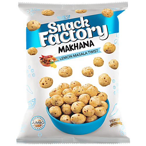 Buy SNACK FACTORY Makhana - Lemon Masala Twist Online at Best Price of ...