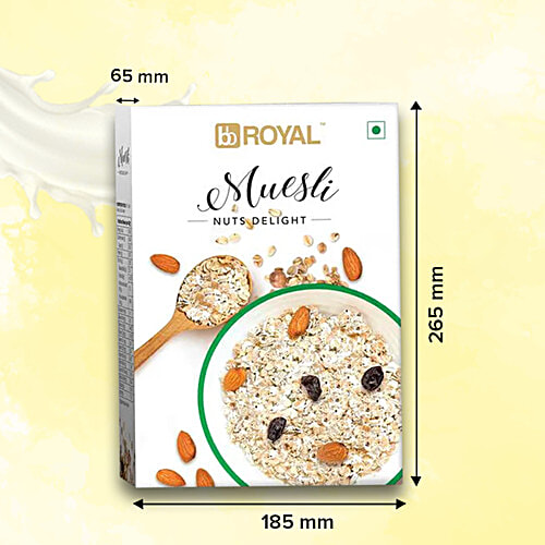 Buy BB Royal Muesli With 20% Nuts Delight Online at Best Price of Rs ...
