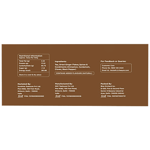 Buy Chaayos Masala Chai Tea Bags Online at Best Price of Rs 199 - bigbasket