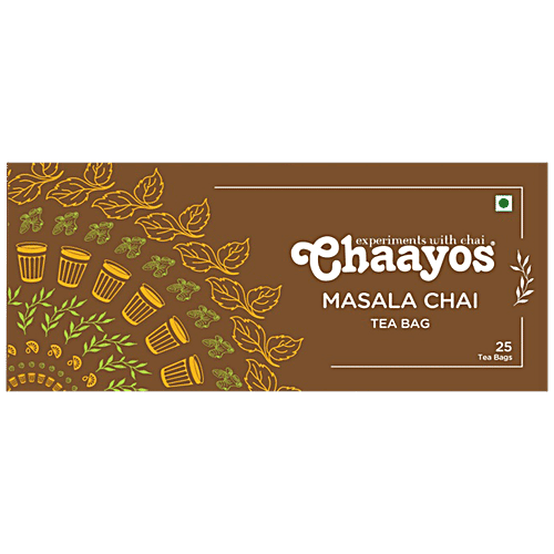 Buy Chaayos Masala Chai Tea Bags Online at Best Price of Rs 199 - bigbasket