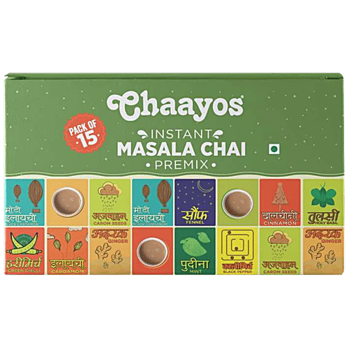 Buy Chaayos Instant Tea Premix - Masala, Regular Sugar Online at Best ...