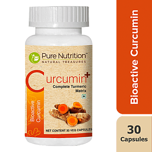 Buy Pure Nutrition Curcumin Plus - With Curcuminoids & Turmeric ...