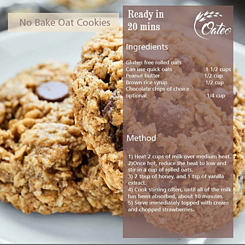 Buy Oateo Rolled Oats Online at Best Price of Rs 150 - bigbasket