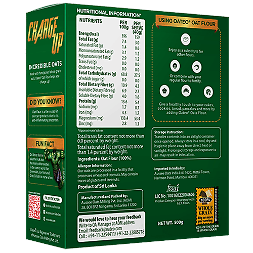 Buy Oateo Oats Flour Online at Best Price of Rs 99 - bigbasket