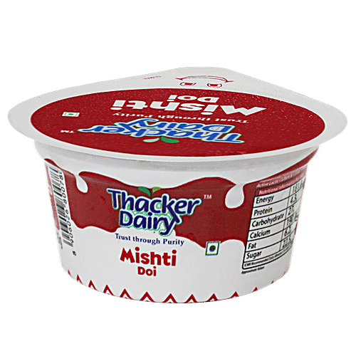 Buy Thacker Dairy Mishti Doi Online at Best Price of Rs 15 - bigbasket