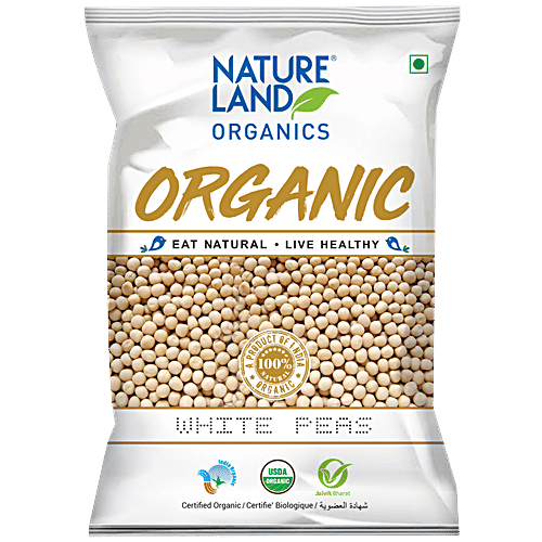 Buy Natureland Organics White Peas Online at Best Price of Rs 134.85 ...
