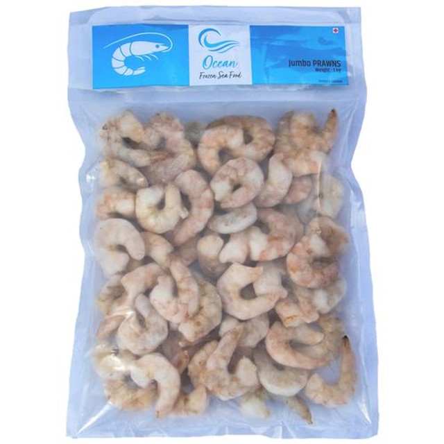 Buy Ocean Jumbo Prawns - Peeled & Cleaned Online at Best Price of Rs ...