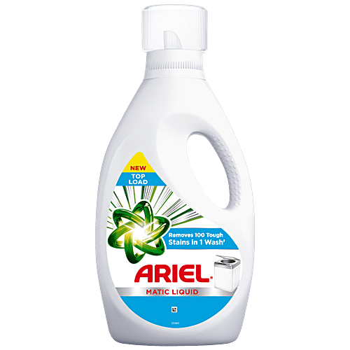 Ariel Liquid Detergent Top Load - Stain Removal In Washing Machine, 2 L ...