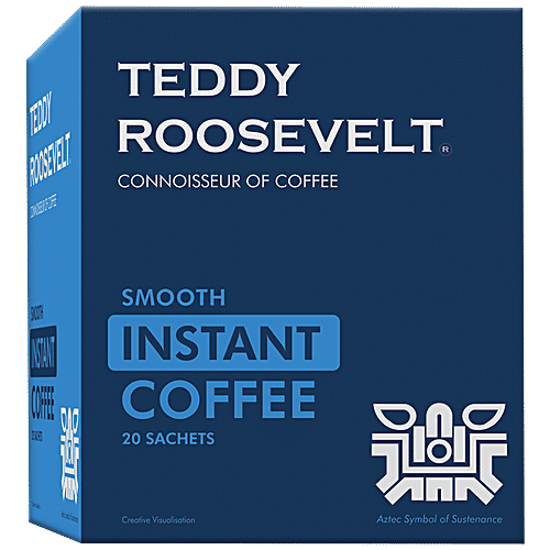 Buy Teddy Roosevelt Instant Coffee - Smooth, Rich Flavour & Aroma ...