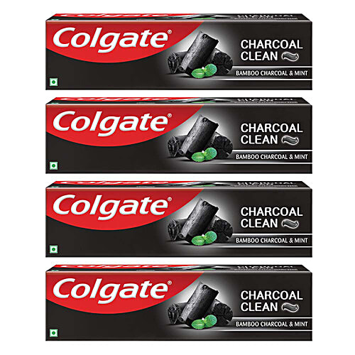 Buy Colgate Charcoal Clean Toothpaste, Black Gel Paste, Bamboo Charcoal ...