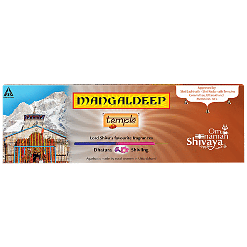 Buy Mangaldeep Temple Agarbatti - Lord Shivas Favourite Fragrances ...