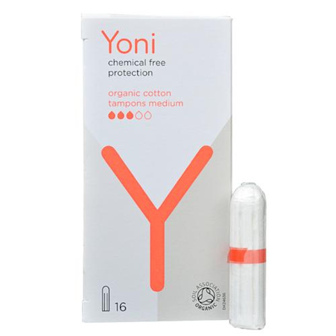 Buy Yoni Organic Cotton Tampons - Medium Online at Best Price of Rs 363 - bigbasket