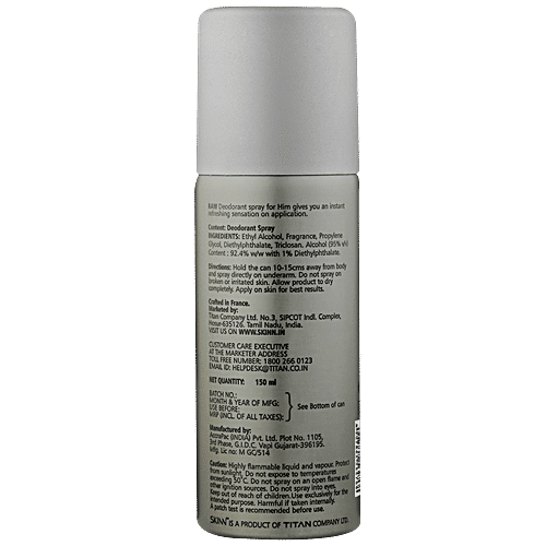 Buy Skinn by Titan Raw Deo For Men Online at Best Price of Rs 449 ...